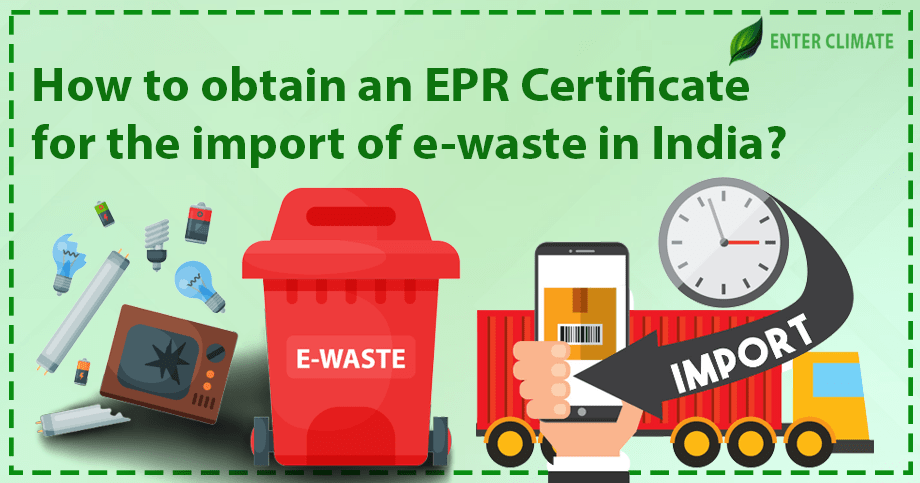 certificate for export of hazardous waste