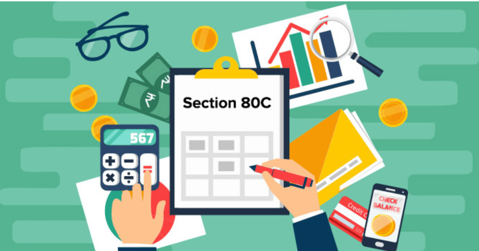 Income Tax Deductions List – Deductions on Section 80C, 80CCC, 80CCD & 80D-FY 2024-25 (AY 2025-26)